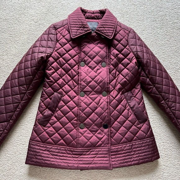 Covington | Jackets & Coats | Covington Women Purple Coat Jacket Double ...
